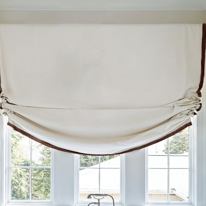 Relaxed Roman Shades - Etsy