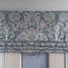 French Blue Floral Pattern Roman Shades, Printed Roman Shades, French ...