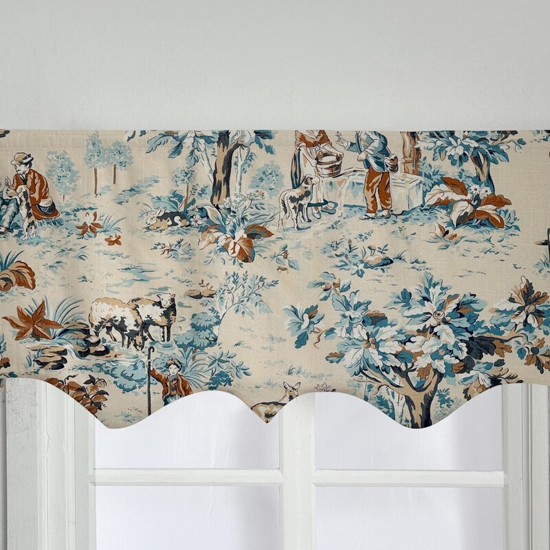 Box Pleat Valance - Etsy