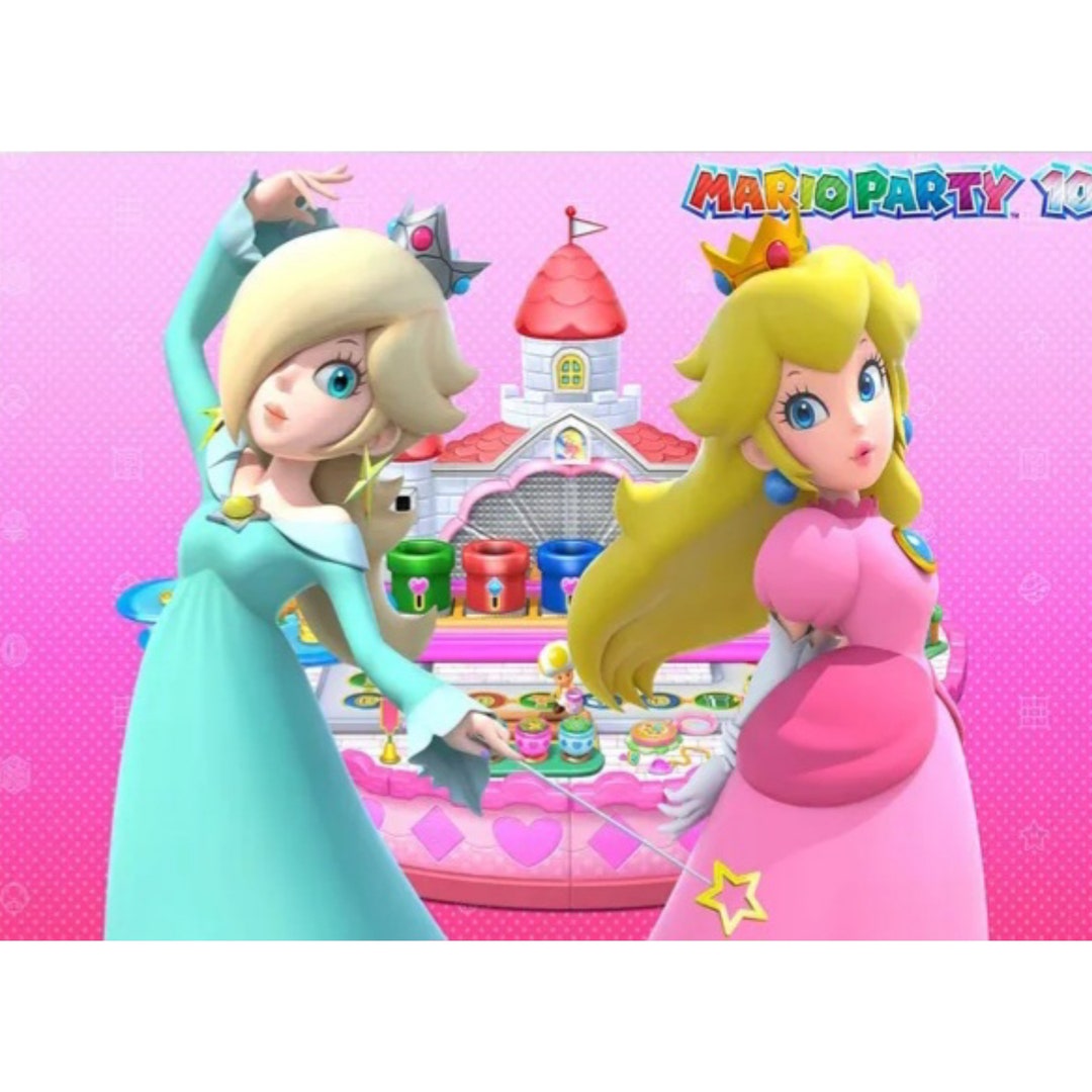 5x3ft Princess Peach Banner Backdrop - Etsy