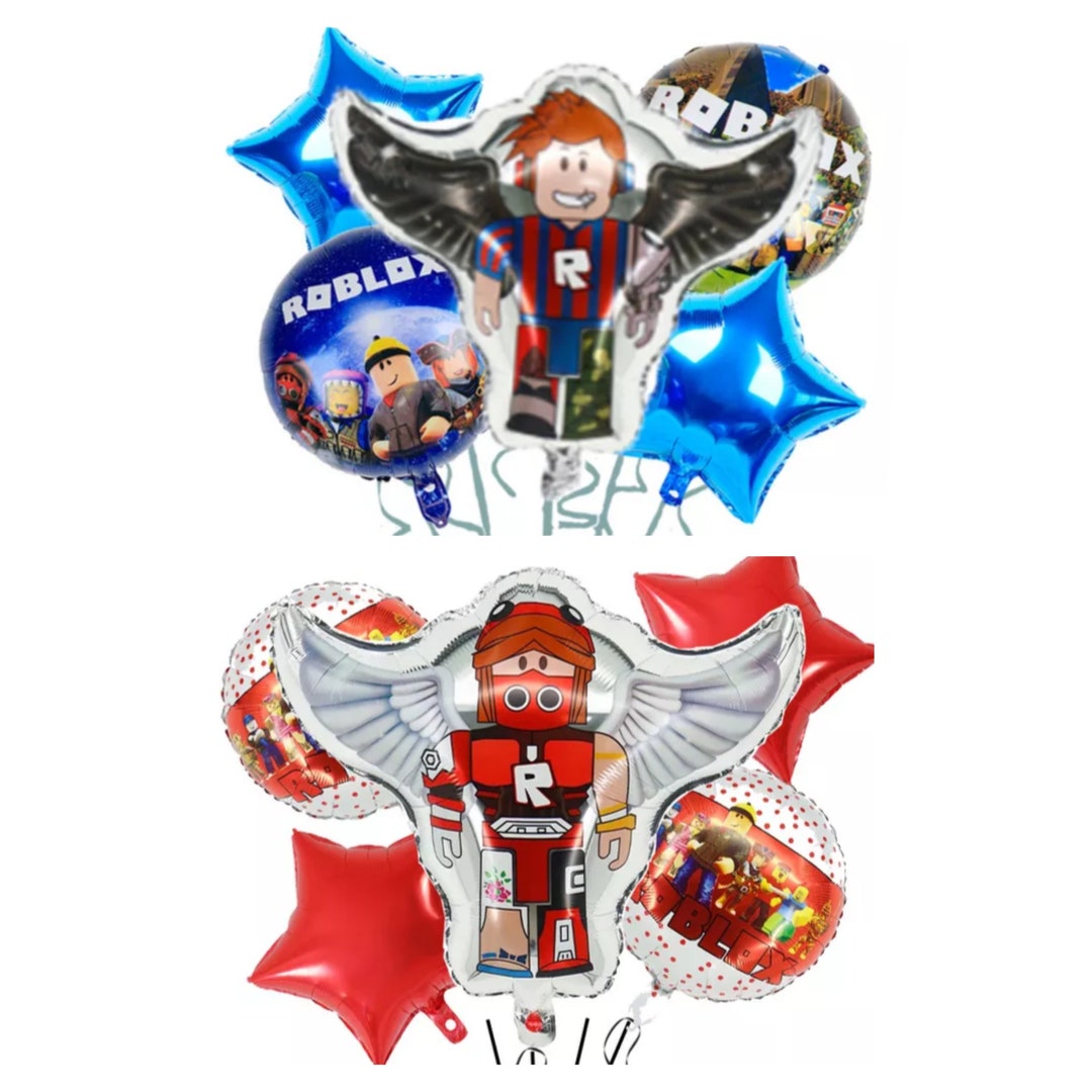 5pc Roblox Balloons - Etsy