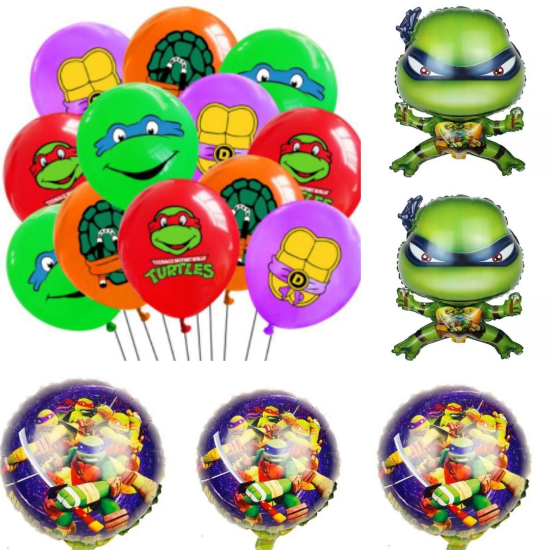 Teenage Mutant Ninja Turtle Balloons - Etsy