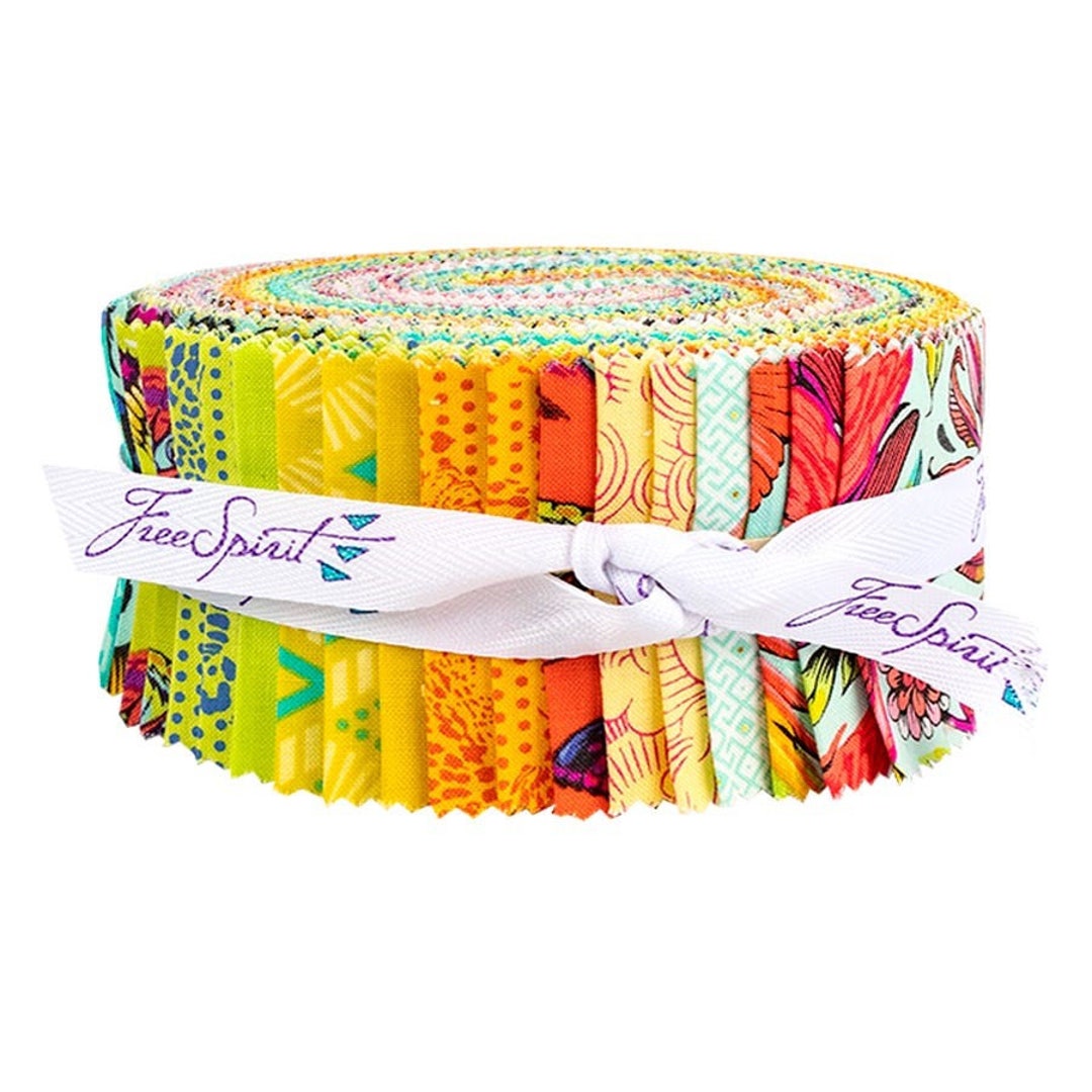 Daydreamer Design Roll, Tula Pink for Free Spirit Fabrics. 40pc, 2.5 ...