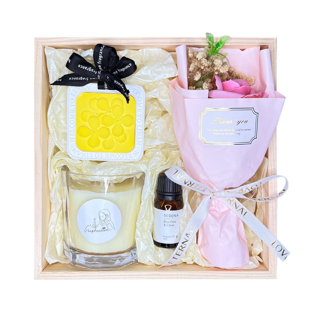 Juego de regalo exclusivo para ella, cesta de regalo perfecta, juego de ...