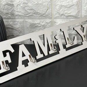 Rustic Key Holder, on Wall Key Holder, Home Key Holder, Gift on ...