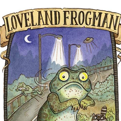Loveland Frogman Cryptozoology Art Print - Etsy
