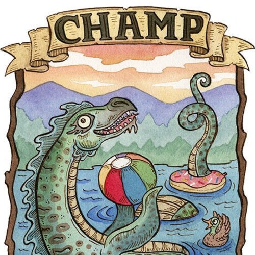 Champ Lake Champlain Monster Cryptozoology Art Print - Etsy