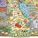 Delaware State Map Art Print 16" X 20" - Etsy