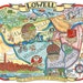 Lowell Massachusetts Neighborhood Map 8"x10" Art Print - Etsy