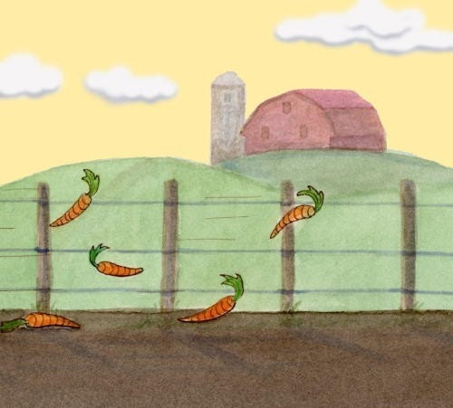 The Getaway - Bunny, Rabbit, Car, Carrot, Farm, Crime Art - Etsy