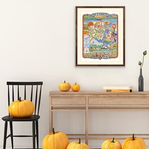 Scituate Rhode Island Map Art Print 16" X 20" - Etsy