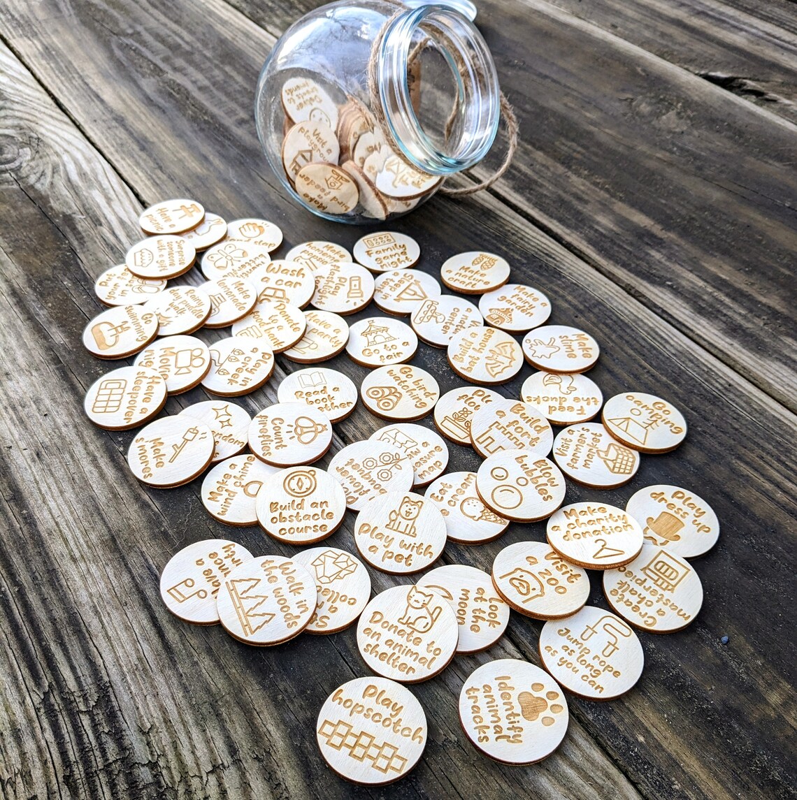 Summer Activity Ideas 75 Tokens Digital Download, SVG and Other File ...