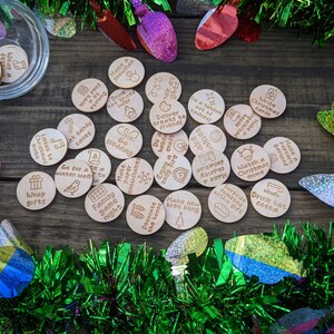 Christmas Activities 30 Tokens Digital Download, SVG and Other File ...