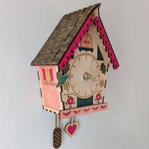Cuckoo Clock Kit - Make Your Own DIY Wooden Wall Clock Kit - Etsy