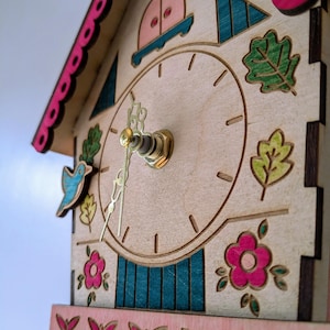 Cuckoo Clock Kit - Make Your Own DIY Wooden Wall Clock Kit - Etsy
