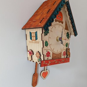 Cuckoo Clock Kit - Make Your Own DIY Wooden Wall Clock Kit - Etsy