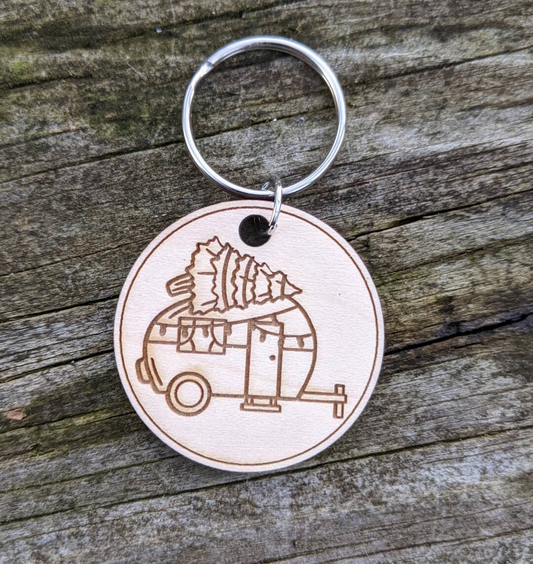 Laser Engraved Keychain - Etsy