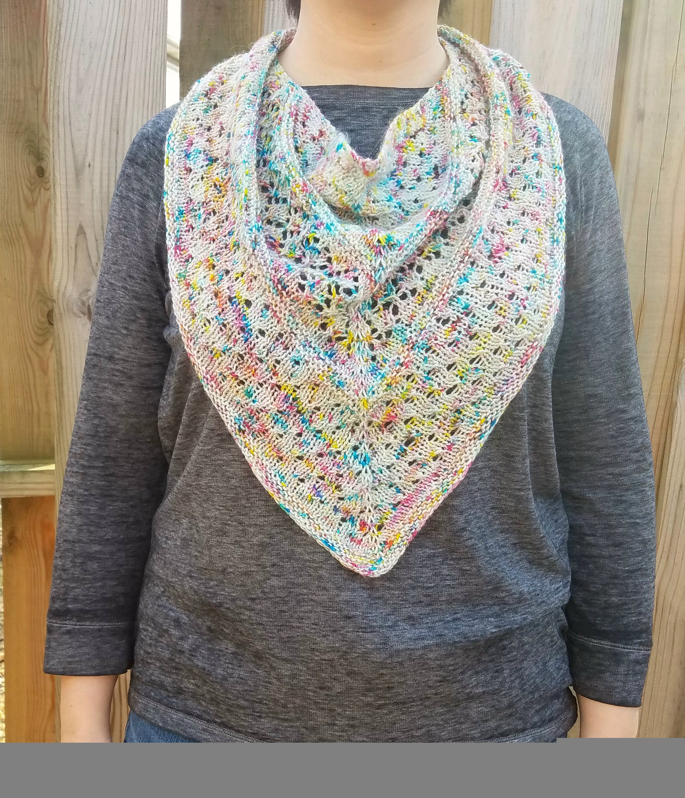 Lace Eyelet Cowl - PDF Knitting Pattern - Etsy
