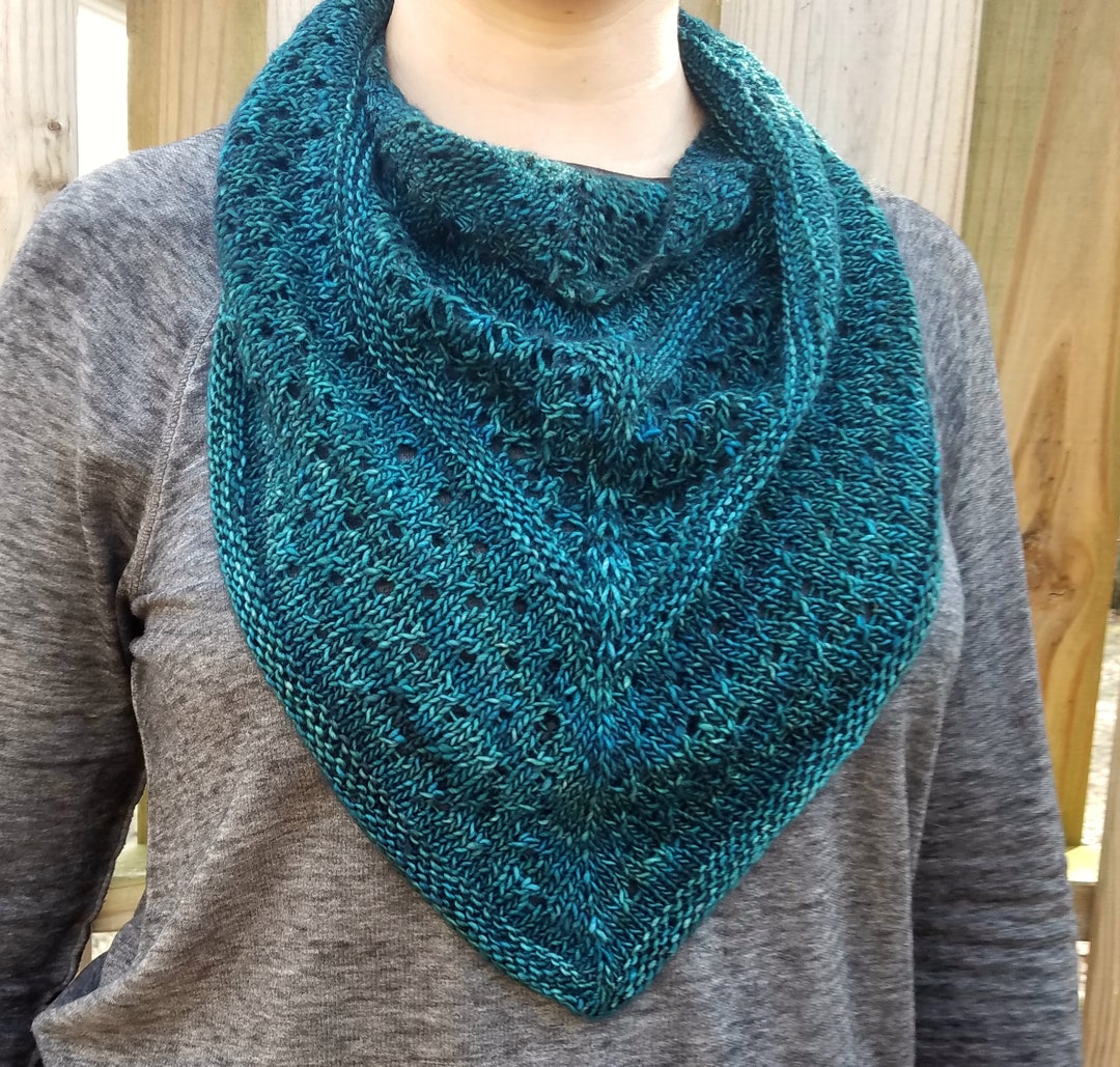 Lace Eyelet Cowl - PDF Knitting Pattern - Etsy