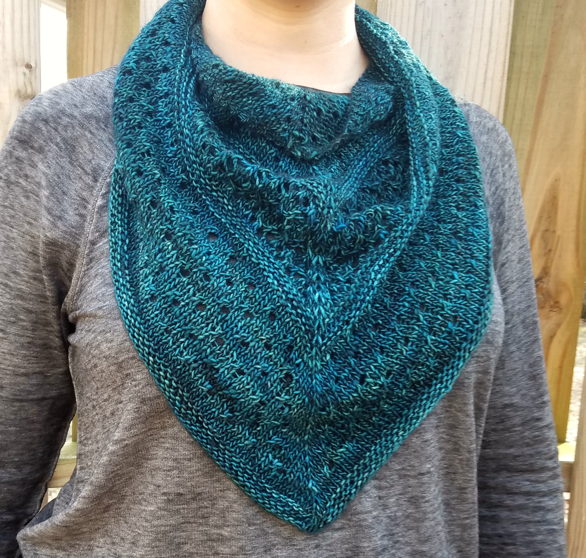 Lace Eyelet Cowl - PDF Knitting Pattern - Etsy