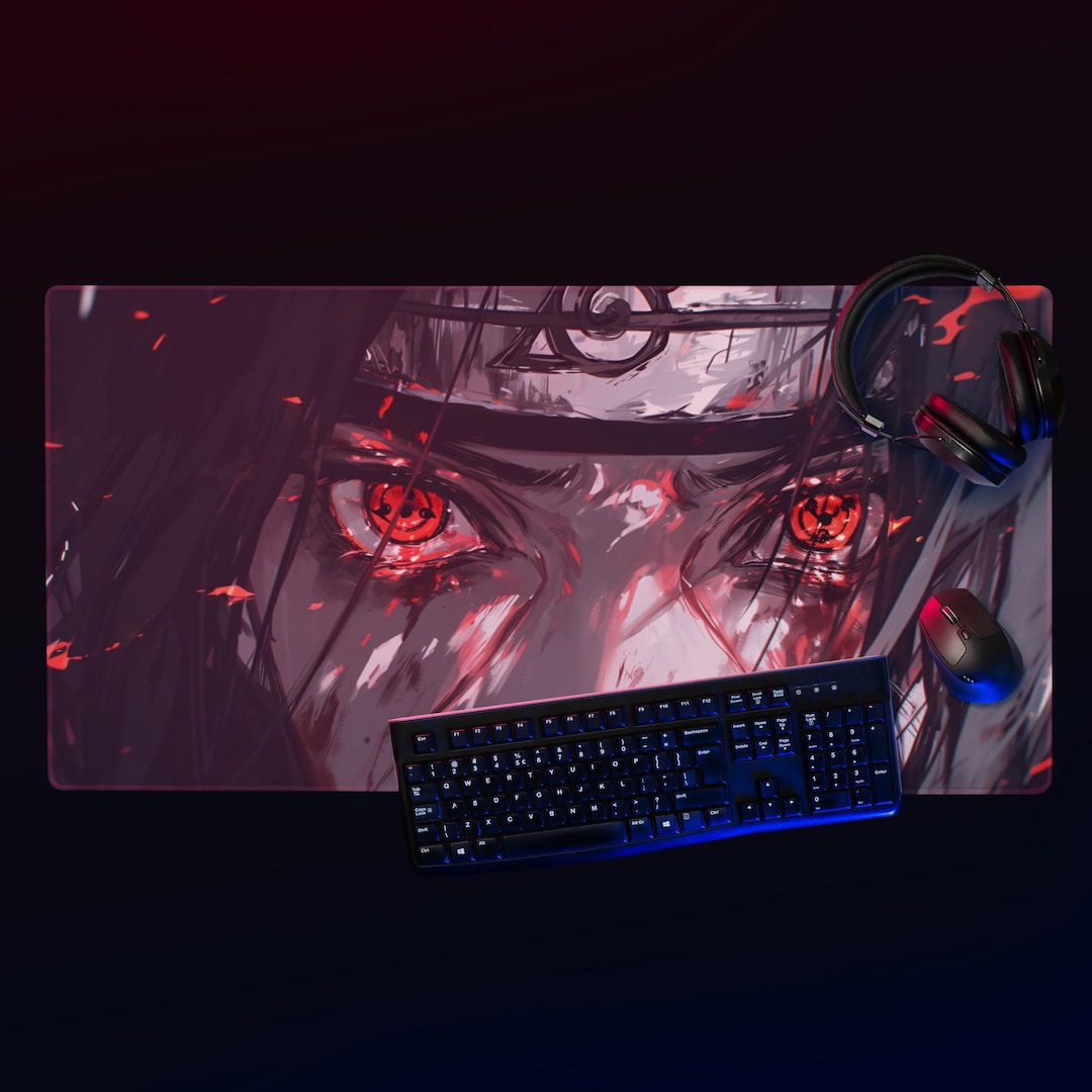Itachi Anime Character Gaming Mouse Pad - Etsy