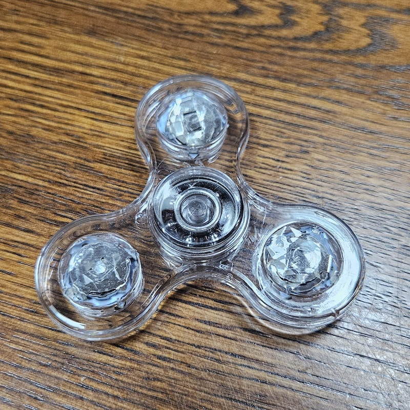 Rainbow Metal Fidget Spinners - Etsy