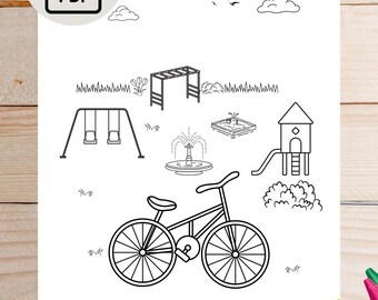 Printable Language Learning Coloring Book Pages. Learn Spanish; Fruits ...