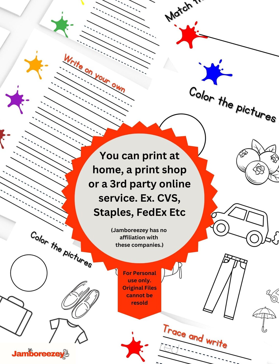 German Colors Learning Activity: English to German Printable (PDF) - Etsy