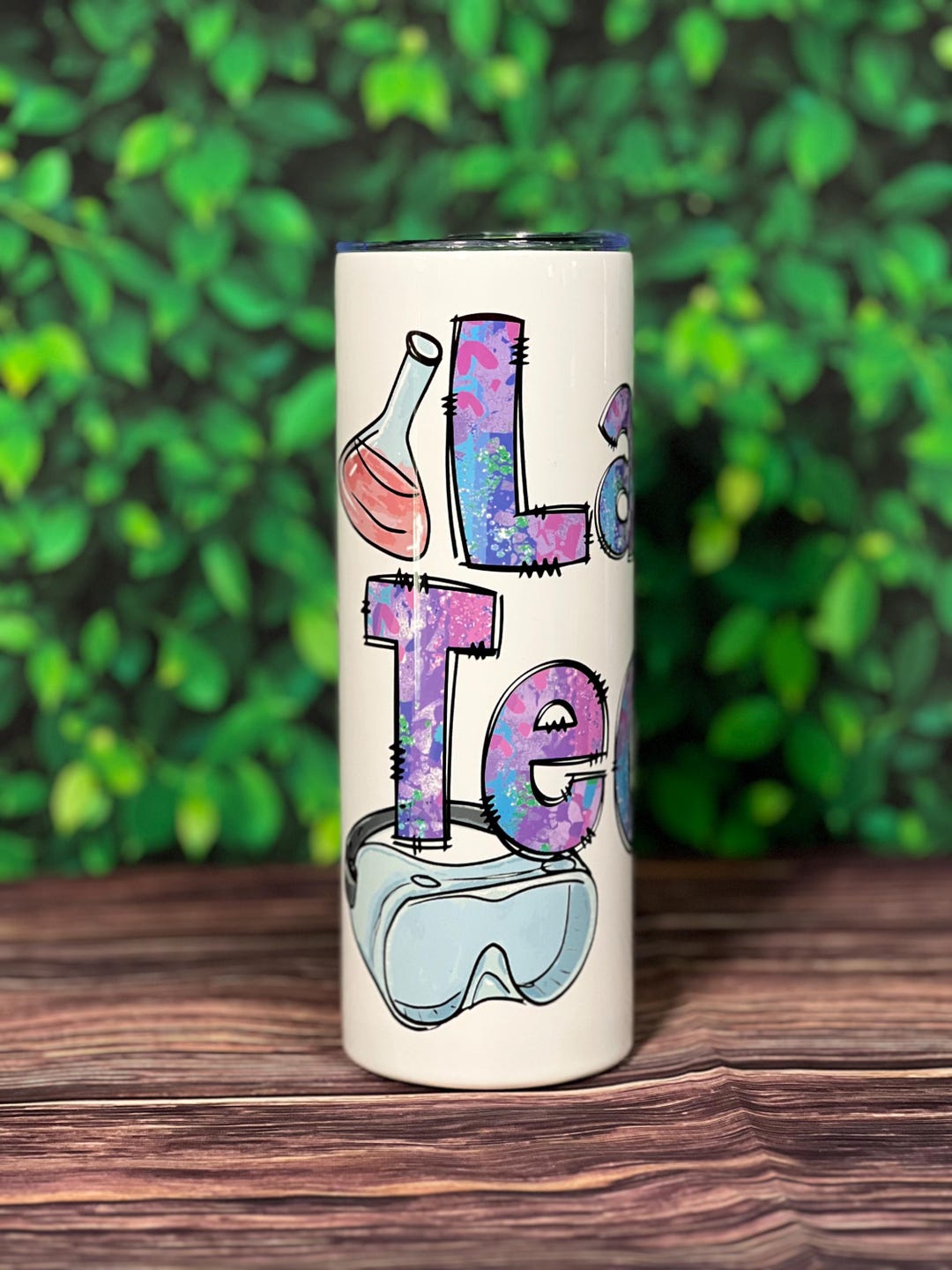 20 Oz Skinny Tumbler / Medical Lab Tech - Etsy