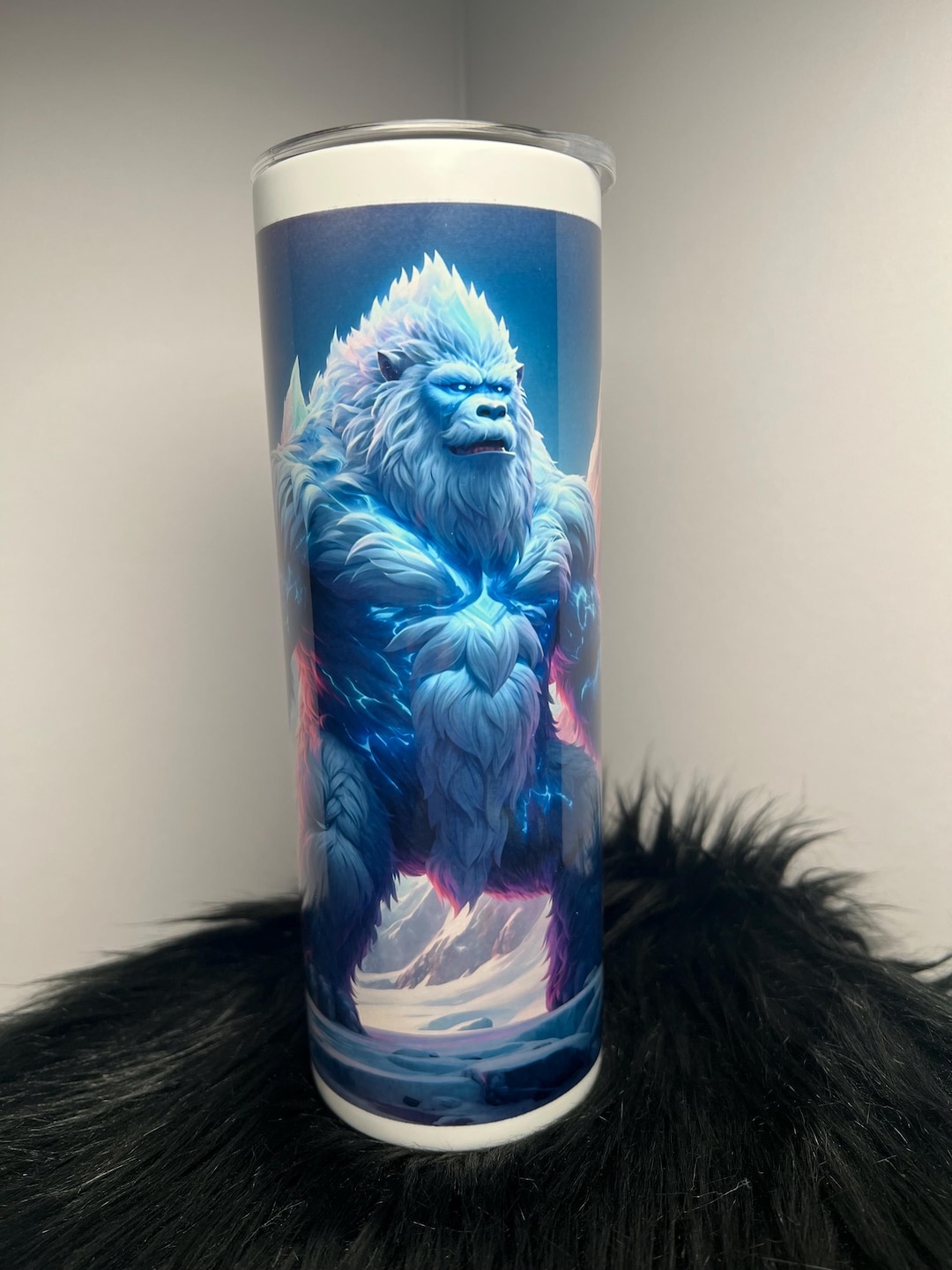 Skinny Tumbler 20 Oz / Winter Snow Yeti - Etsy