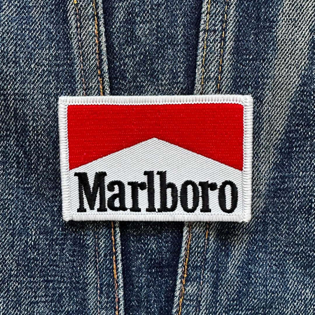 Marlboro Cigarettes Racing Team Logo Embroidered Patch - Etsy