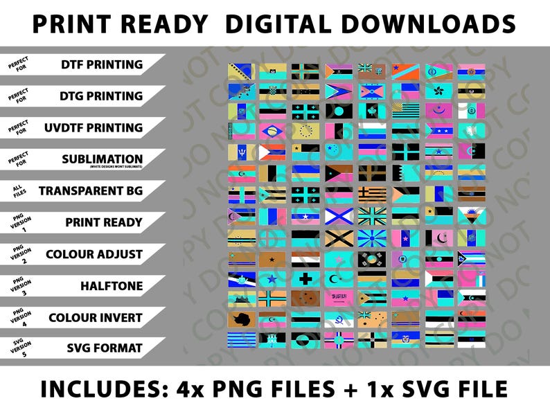 Countries Flags Girls, World Maps Kids, World Maps Boys. Png Bundle ...