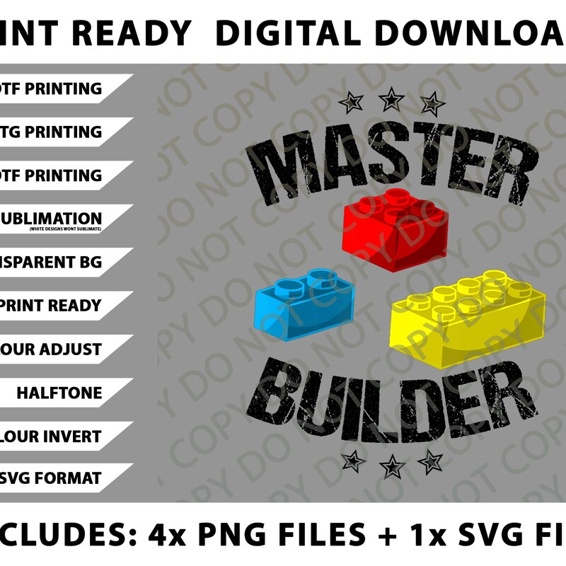 Master Builder Svg - Etsy