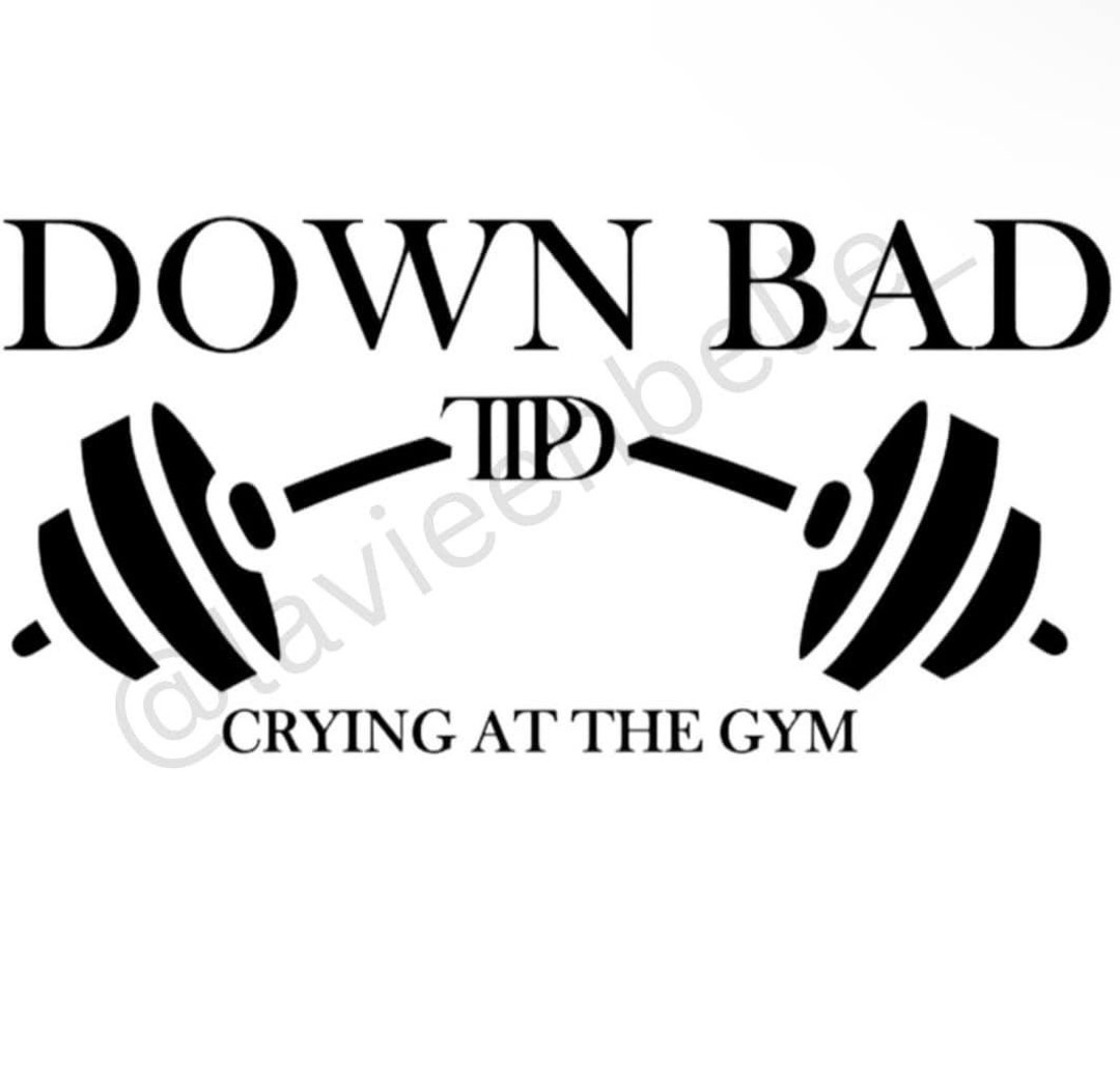 Down Bad Png - PNG - TS Inspired - Gym Png - Workout Png - Svg ...