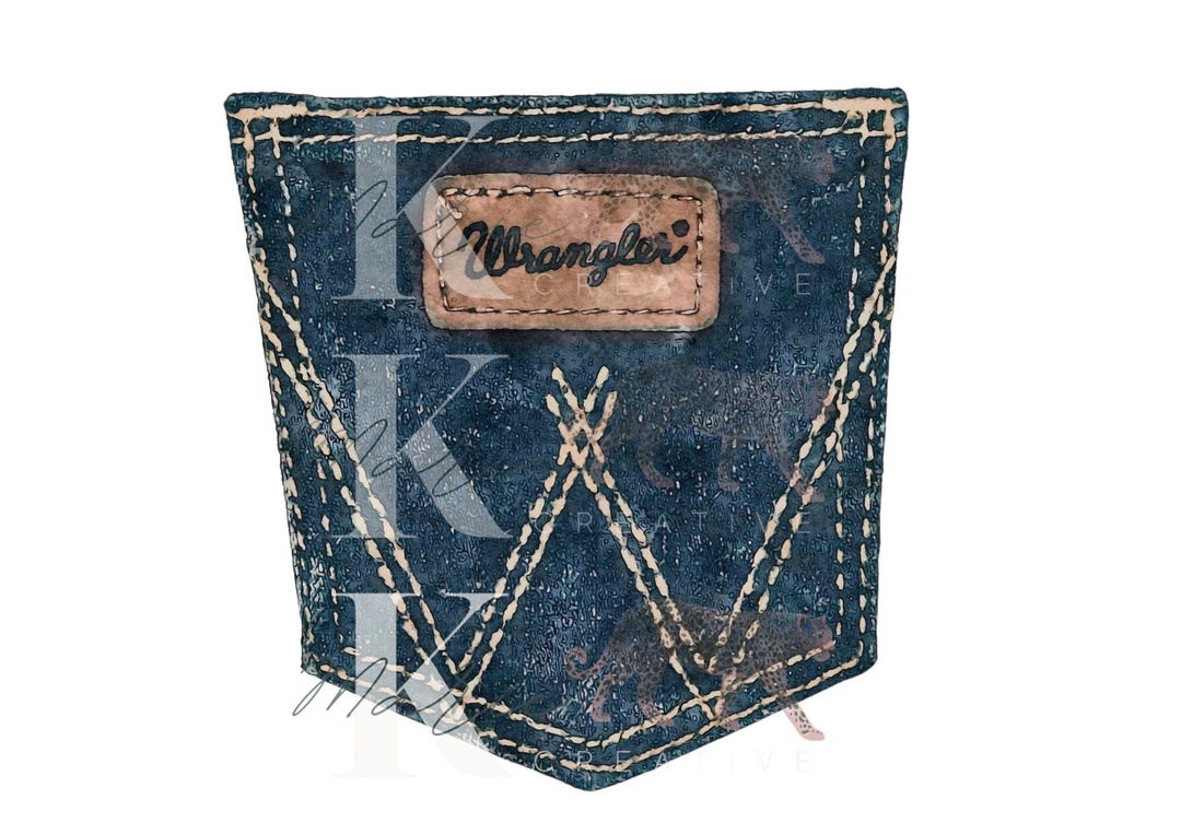 Western Denim Cowboy Patch SVG T-shirt Design - Etsy