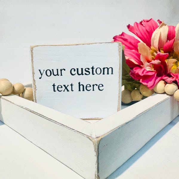 Custom Painted Wood Block - Etsy