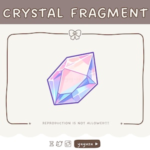 Crystal Fragment | Emote | Channel Points | Twitch, Youtube, Discord ...