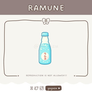 Ramune | Emote | Channel Points | Twitch, Youtube, Discord | Cute ...
