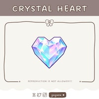 Animated 3D Heart Emote for Twitch, Discord, and Streaming • Valentines ...