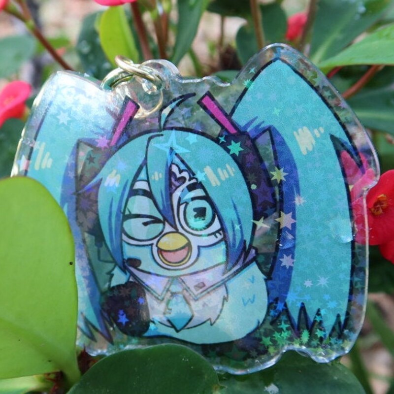 Hatsune Miku Keychains - Etsy