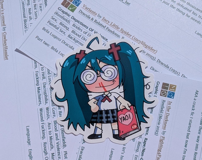Rotten Girl Miku Sticker - Confessions of a Rotten Girl Hatsune Miku ...