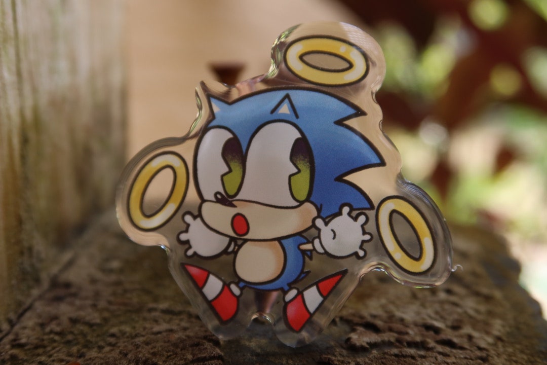 Sonic the Hedgehog - Sonic Losing Rings Pin Rubberhose Limited Run ...