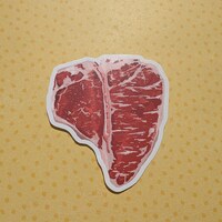 Fun "eat More Beef" Sticker - Etsy
