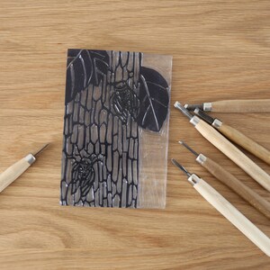 CICADAS 'SEMI' Original Block Print Artwork - Etsy