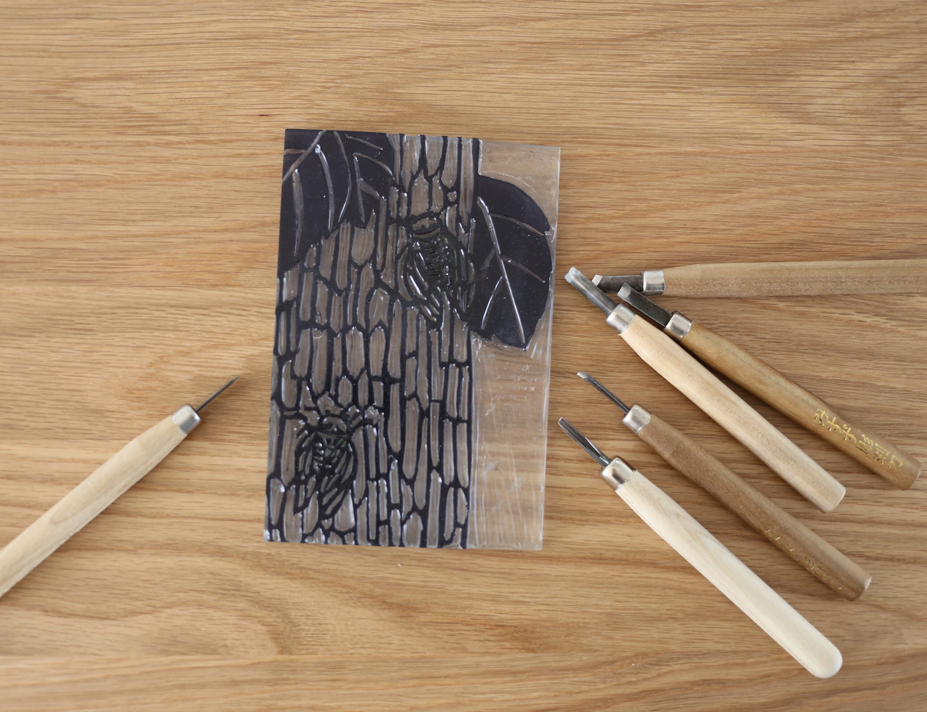 CICADAS 'SEMI' Original Block Print Artwork - Etsy