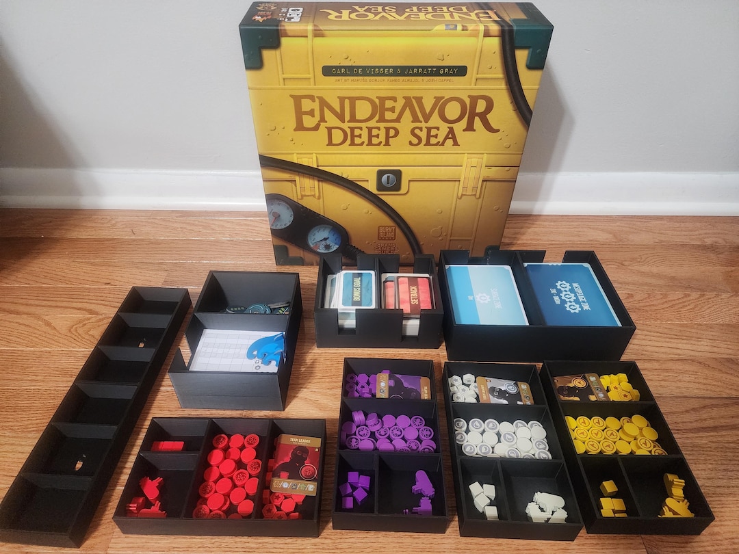 Unofficial Endeavor Deep Sea - Custom 3d Printed Insert- Retail Edition ...