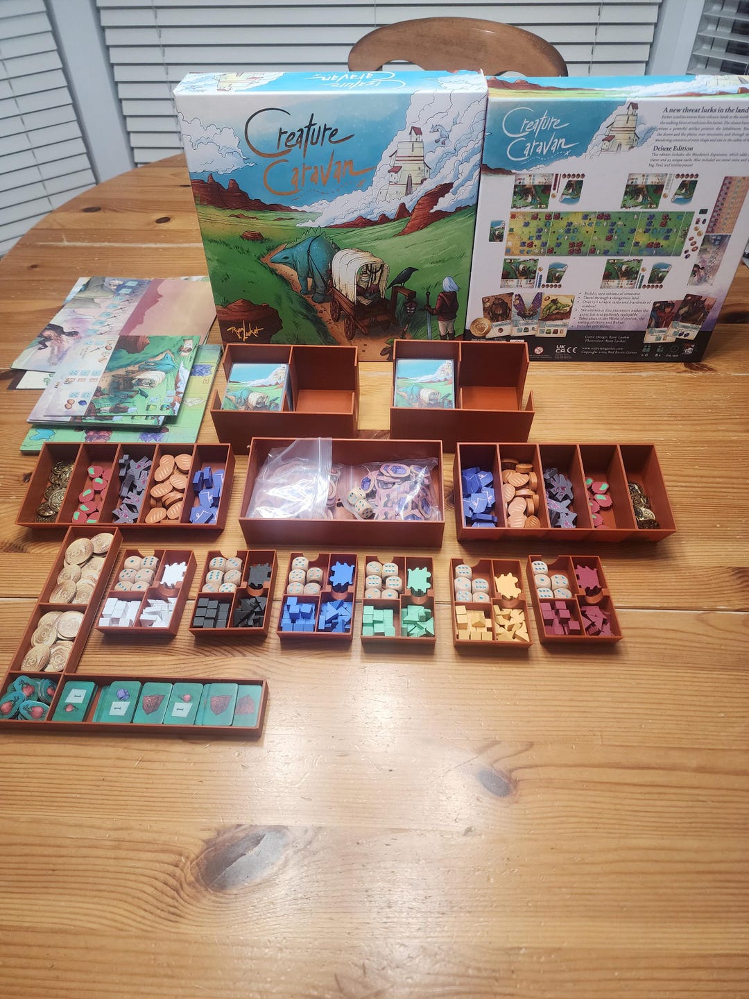 Creature Caravan Deluxe Edition STL Insert Files. Game Not Included - Etsy