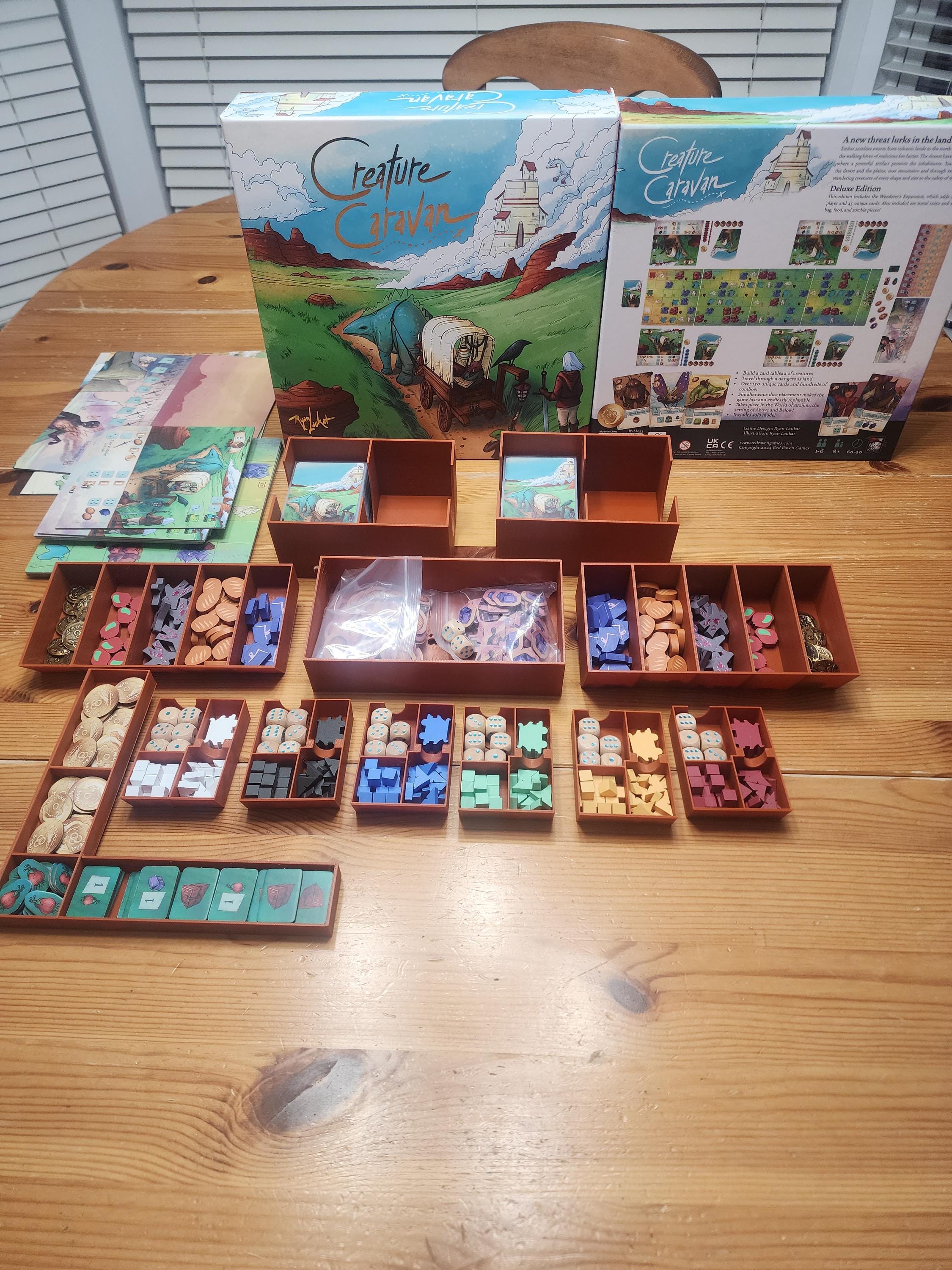 Creature Caravan Deluxe Edition STL Insert Files. Game Not Included - Etsy