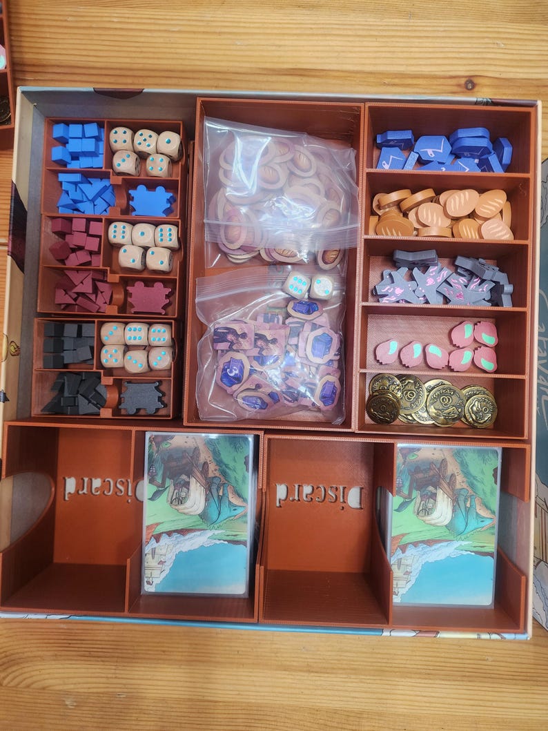 Creature Caravan Deluxe Edition STL Insert Files. Game Not Included - Etsy