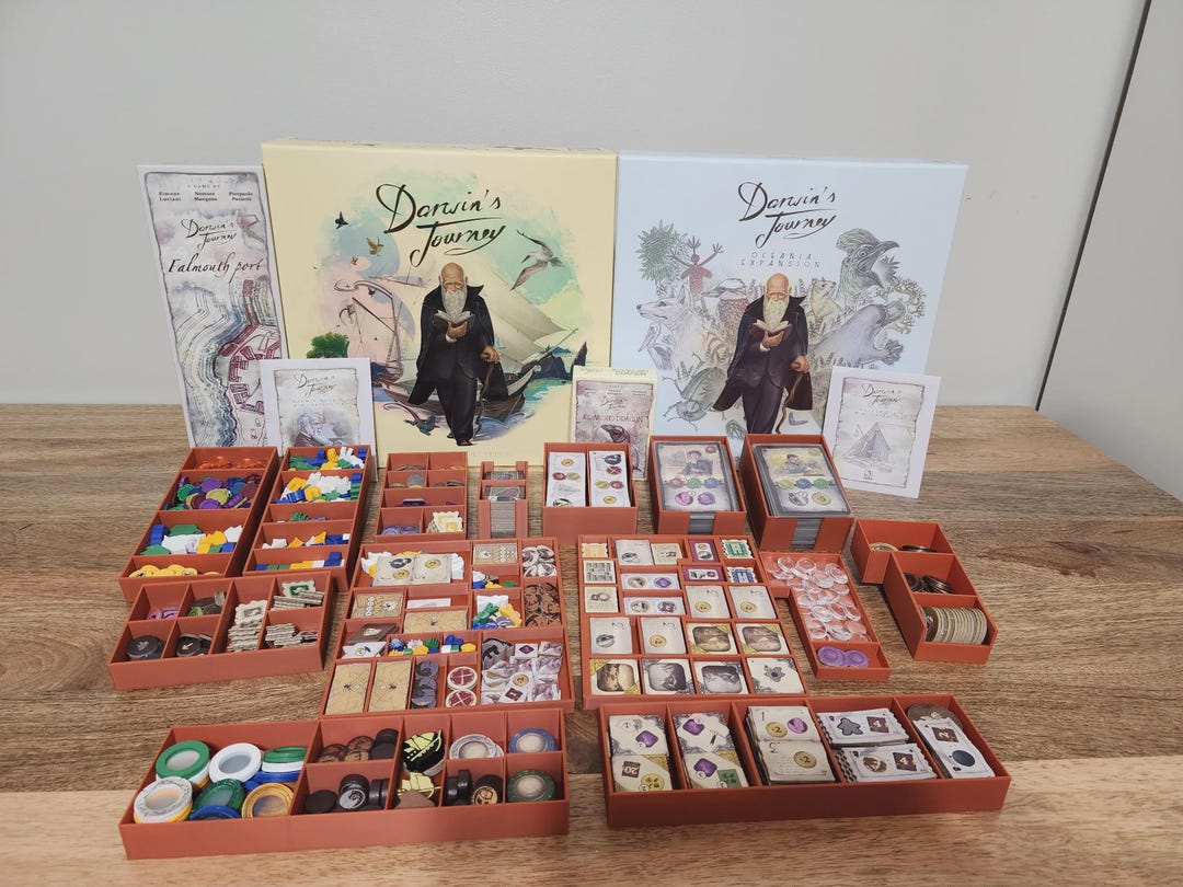 Darwin's Journey Board Game Insert – 3D Printable STL Files - NO GAME ...